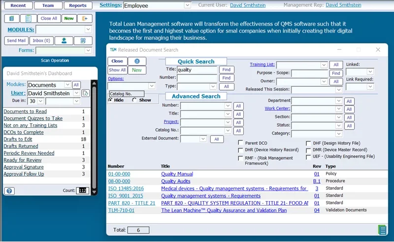 Why TLM? | Quality Management Software | Total Lean Management